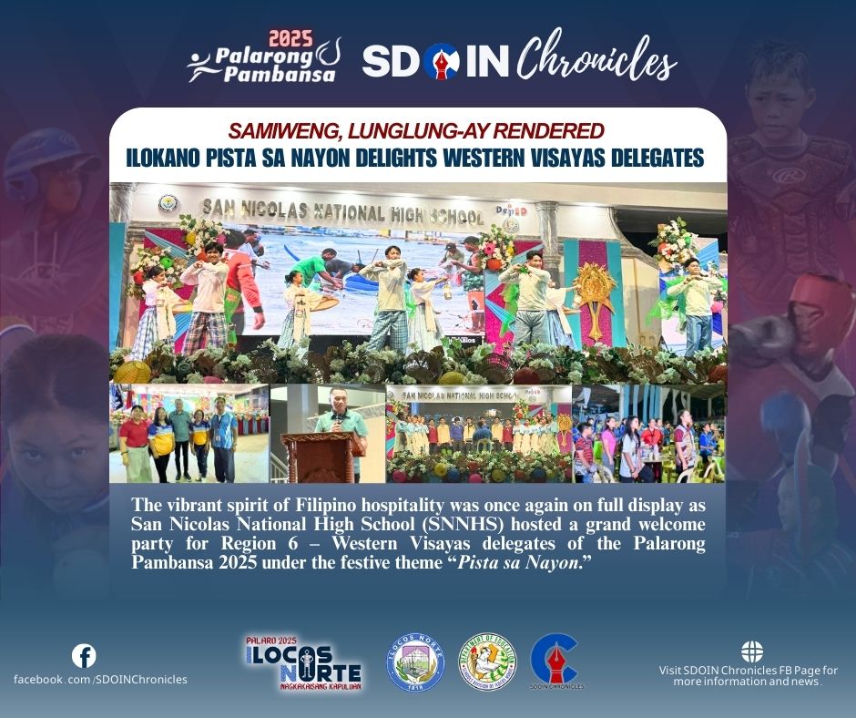 Welcome parties for Palarong Pambansa ’25 delegations – SDOIN CHRONICLES